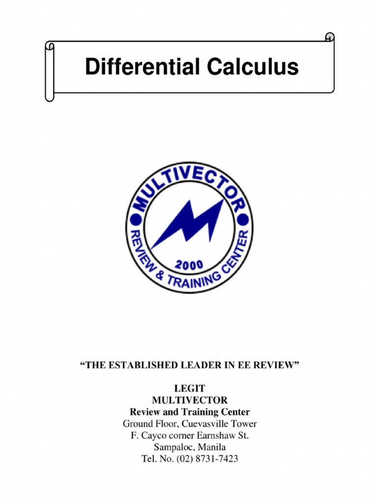 05 - Differential Calculus | PDF