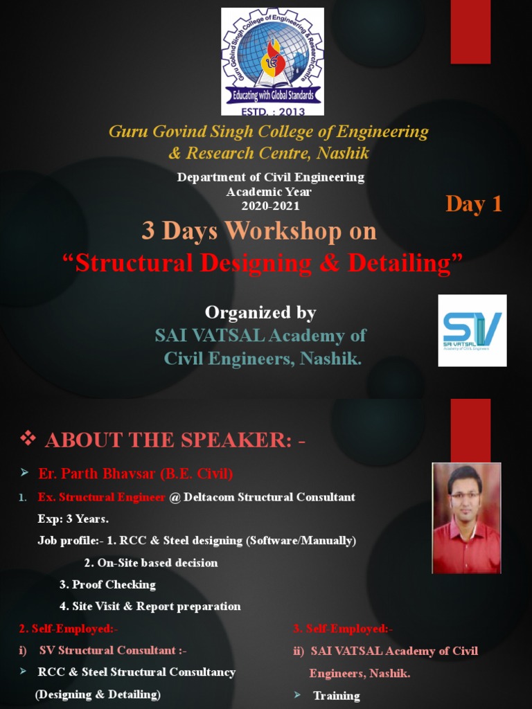 Structural Design Workshop Overview | PDF | Real Estate | Civil Engineering