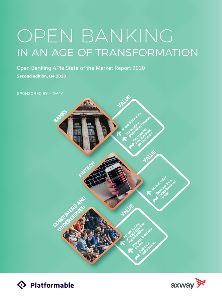 Axway Banking Apis State of Market Report Nov 2020 | PDF | Banks | Financial Technology