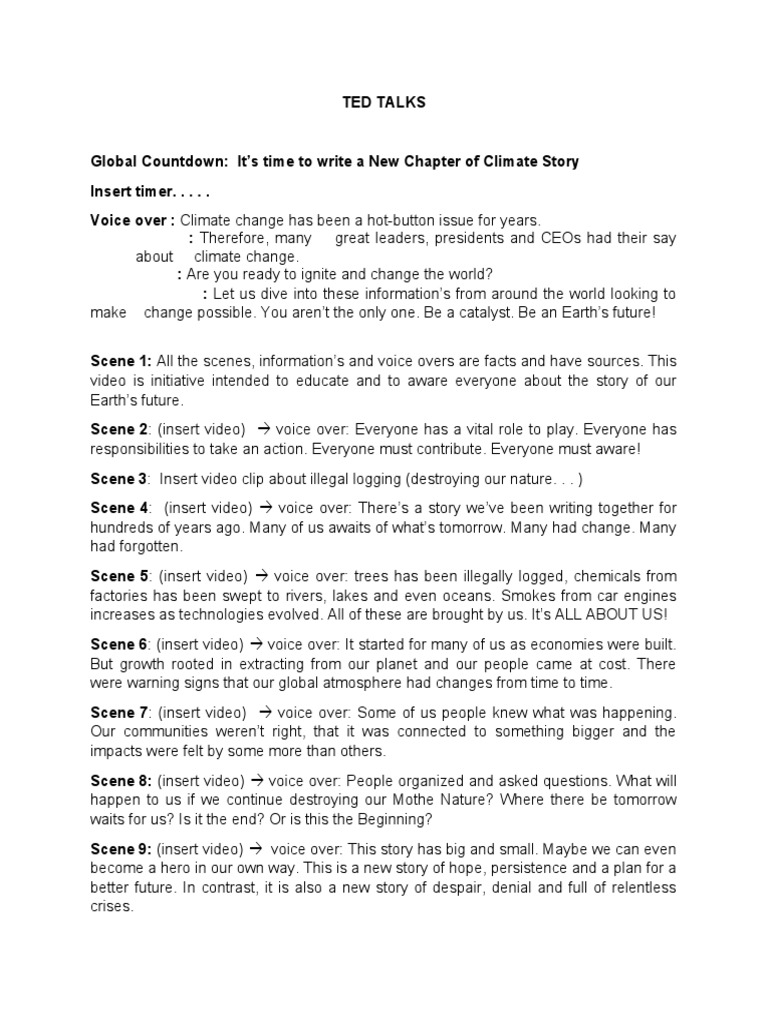 TED TALKS | PDF | Planets | Earth