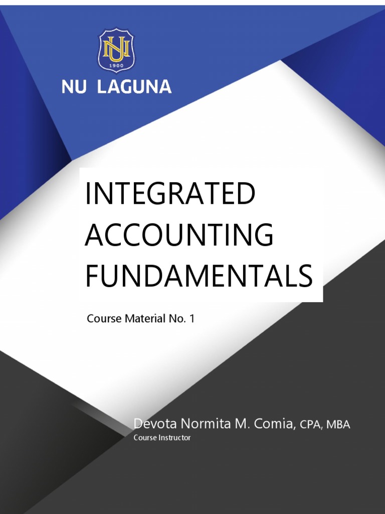 Integ Acc Finals | PDF | Financial Statement | Accounting