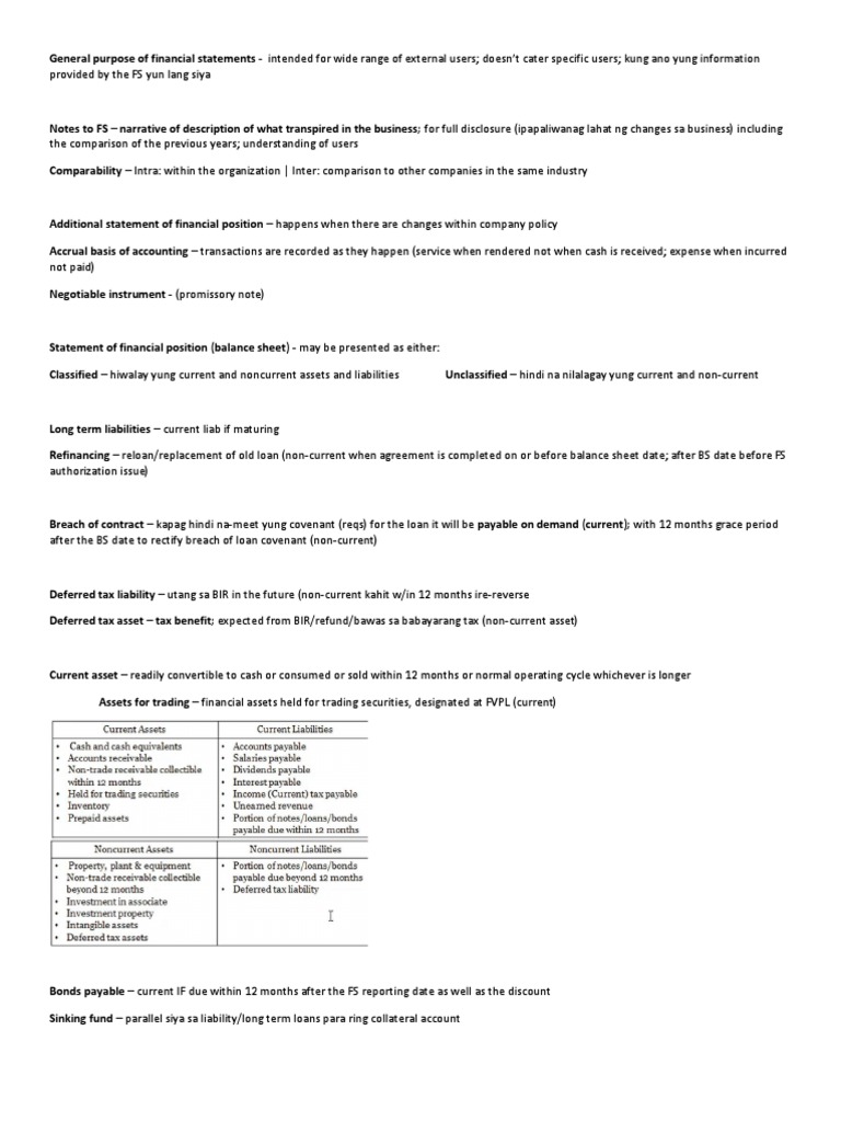 Notes IA1 pirnt | PDF | Cost Of Goods Sold | Cheque
