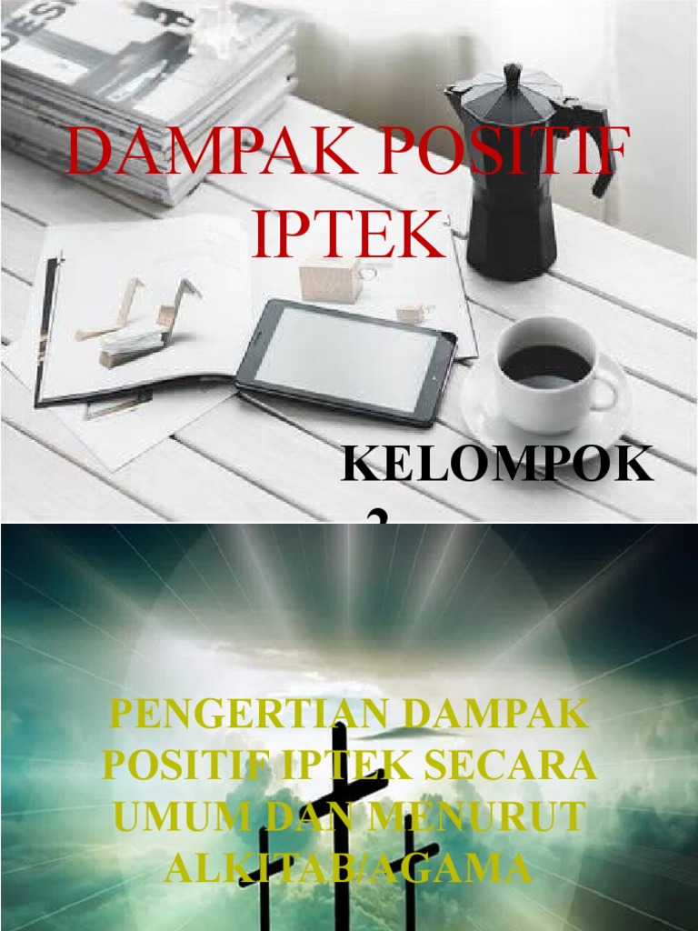 Contoh Dampak Positif Iptek | PDF | Agama & Spiritualitas