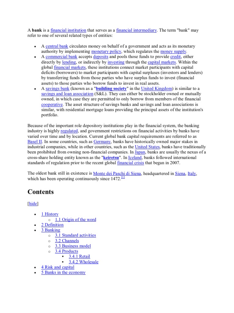 Banking Maths Project | PDF | Transaction Account | Banks
