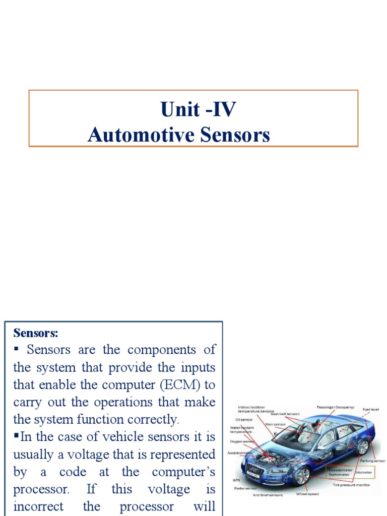 Unit 4-AEE | PDF | Throttle | Electric Motor
