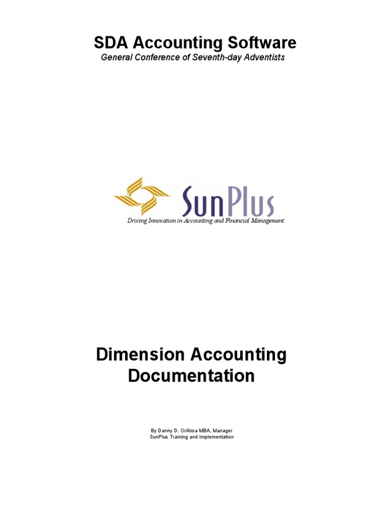 SunPlus Dimension Accounting Supplement Sun6 | PDF | Depreciation ...