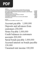 Note Payable Practice ExerciseF | PDF