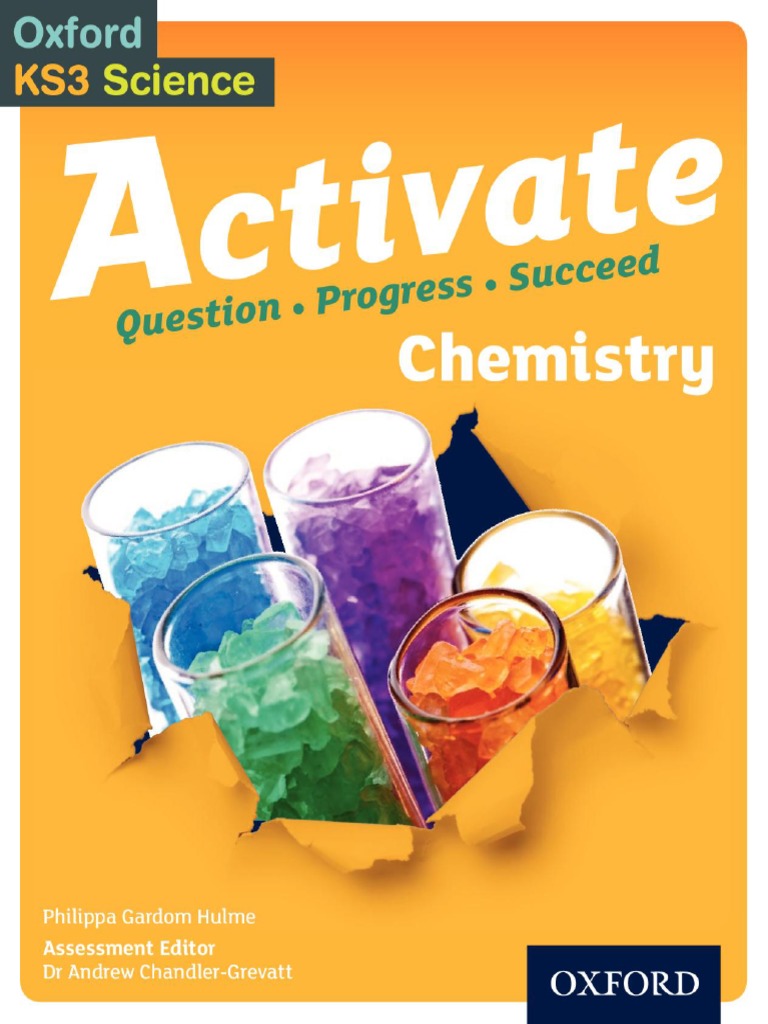Oxford KS3 Science Activate Question Progress Succeed Chemistry by ...
