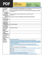 Detailed Lesson Plan in BPP | PDF | Packaging And Labeling | Lesson Plan