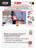 LOTO Register and Log Template | PDF