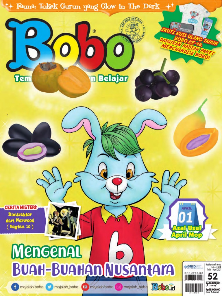 Majalah BOBO 20210401 | PDF