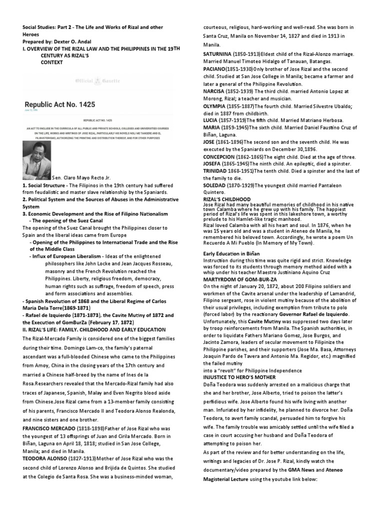 Social Studies Part 2 | PDF | Philippines