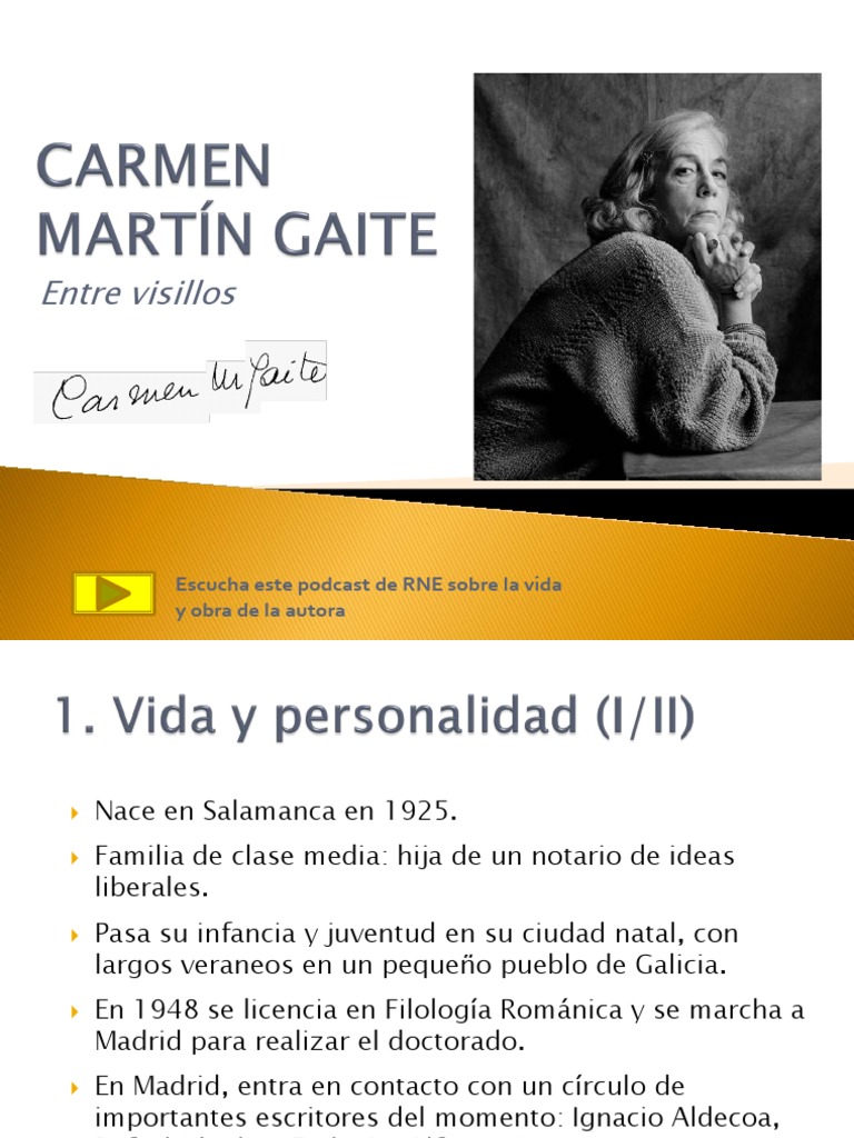 Carmen Martín Gaite (Completo) | PDF