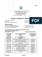 New TESDA Registration Form (MIS 03-01 V 2021) | PDF | Disability