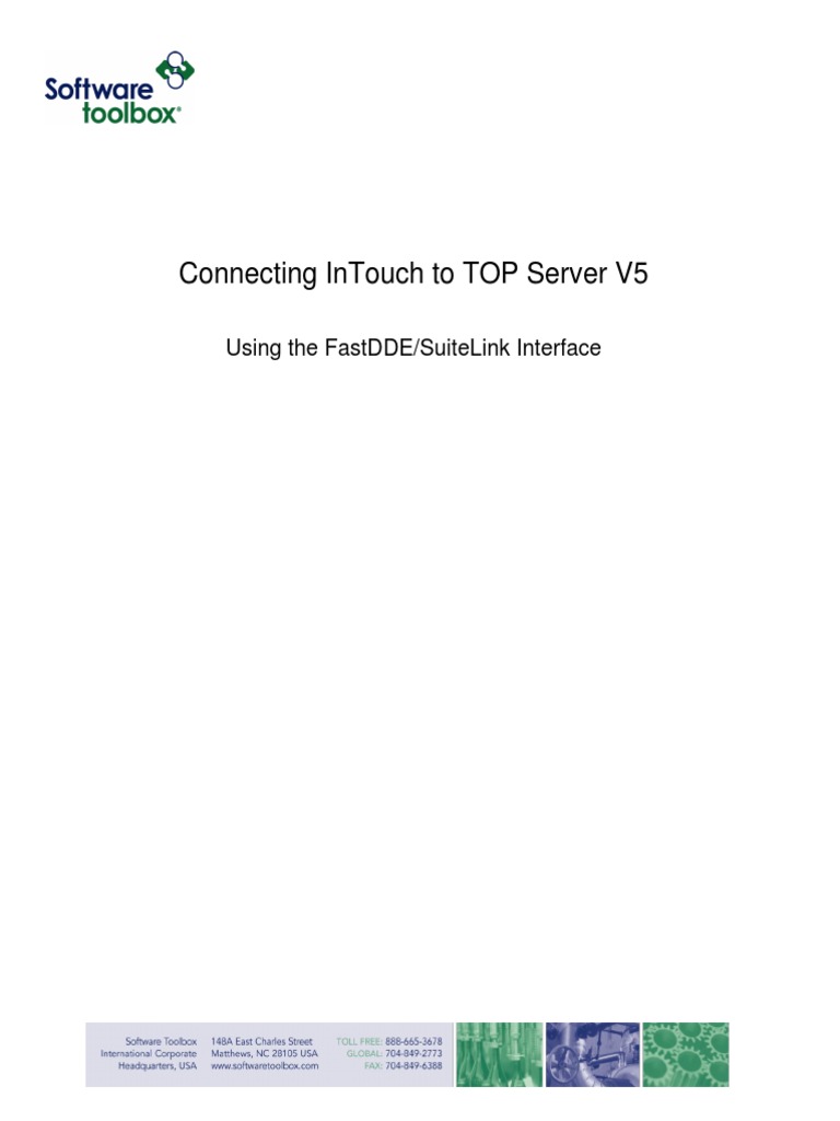 Connecting TOP Server V5 To Wonderware InTouch | PDF | Computers