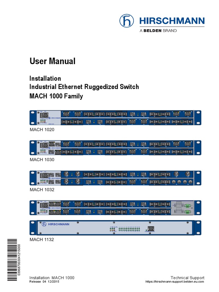 IG MACH1000 04 1215 en | PDF | Fuse (Electrical) | Power Supply