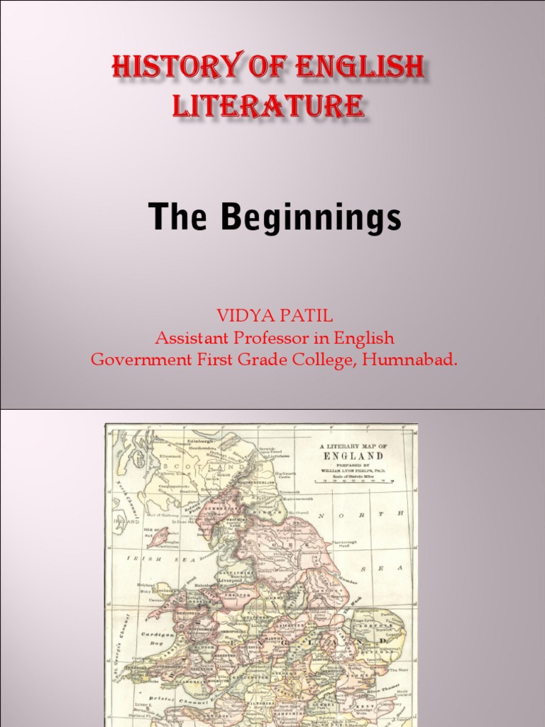 Overview of Early English Literature | PDF | Anglo Saxons | Poetry