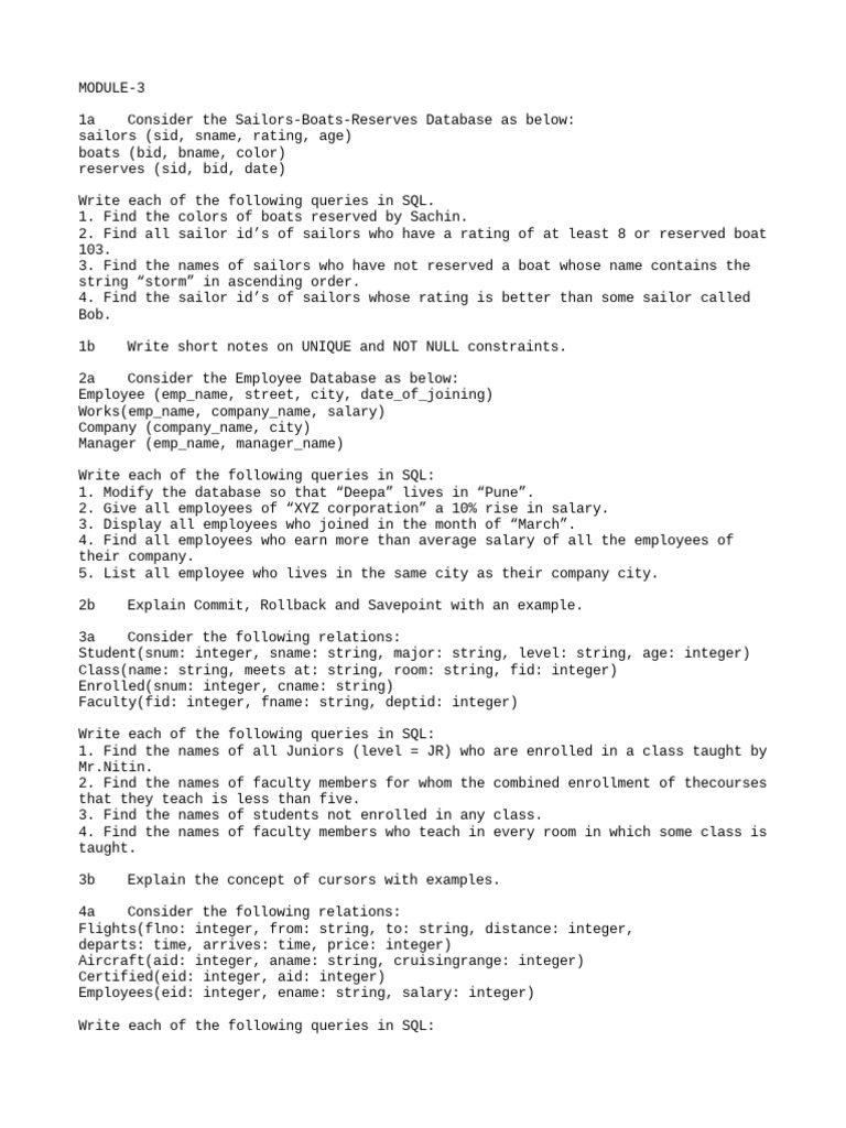 DBMS-2 Questions | PDF | Relational Model | Data Management Software