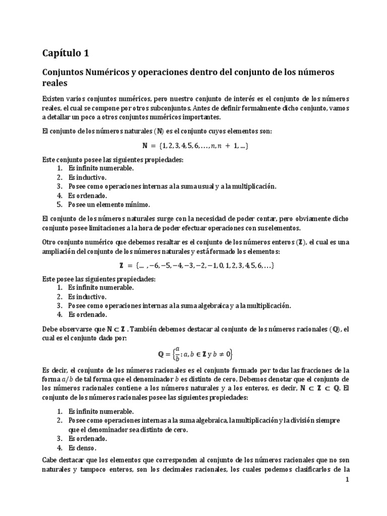 Unidad 1 MAT-014 | PDF | Número racional | Números