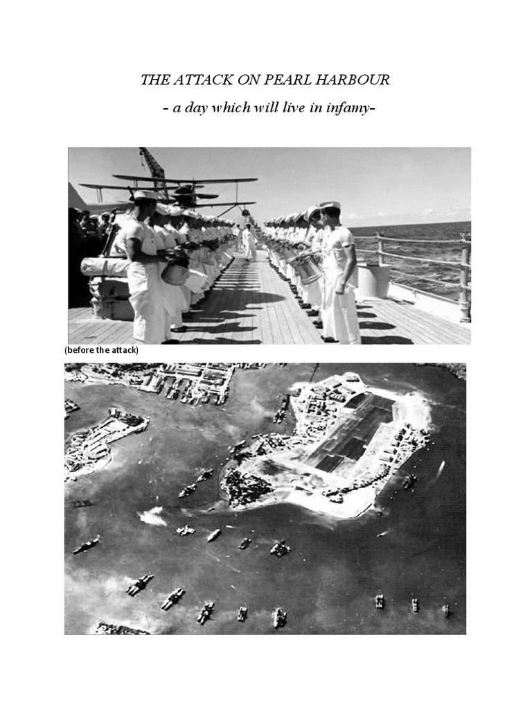 Pearl Harbor: Prelude and Attack Summary | PDF | Attack On Pearl Harbor ...