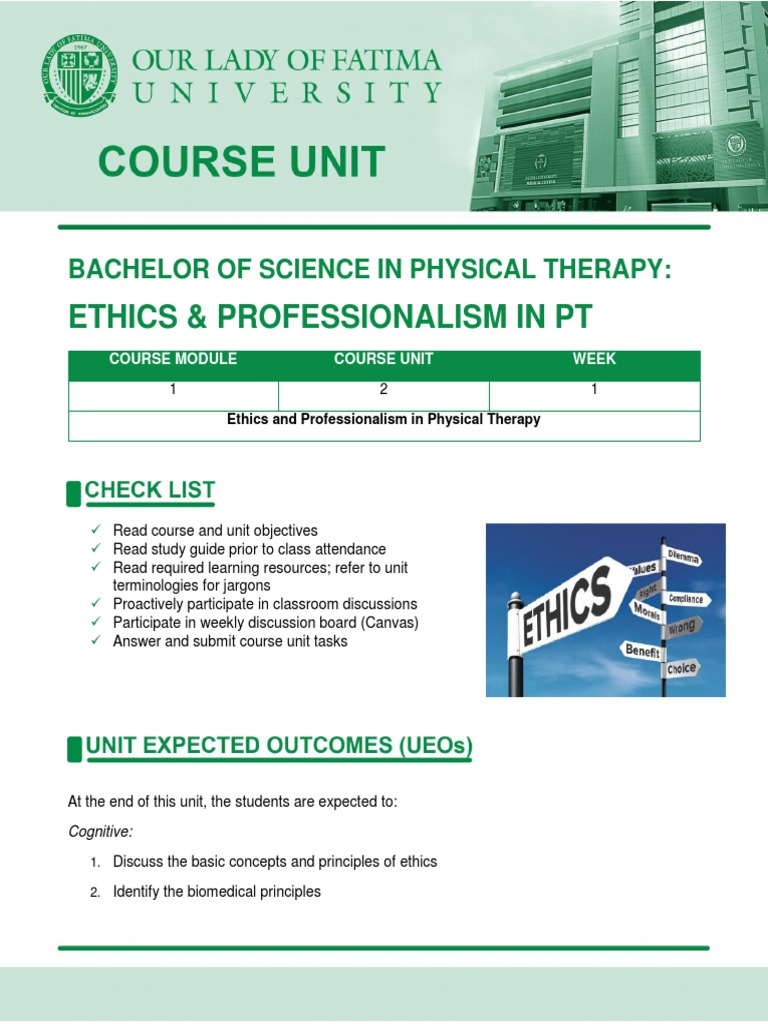 Ethics in Physical Therapy Practice | PDF | Morality | Physical Therapy