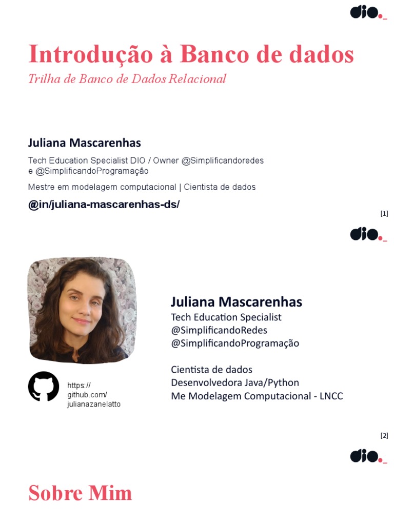 Modulo 1 - Trilha Banco de Dados | Descargar gratis PDF | No SQL ...