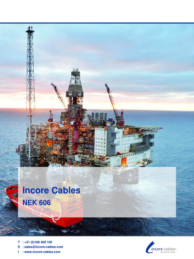 INCORE CABLES NEK606 Ebook | PDF | European Economic Area | Materials