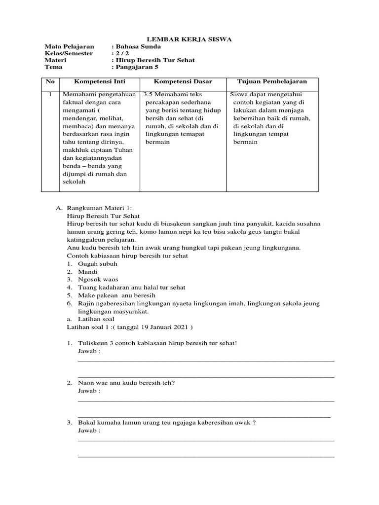 Lks B Sunda Kelas 2 Pdf