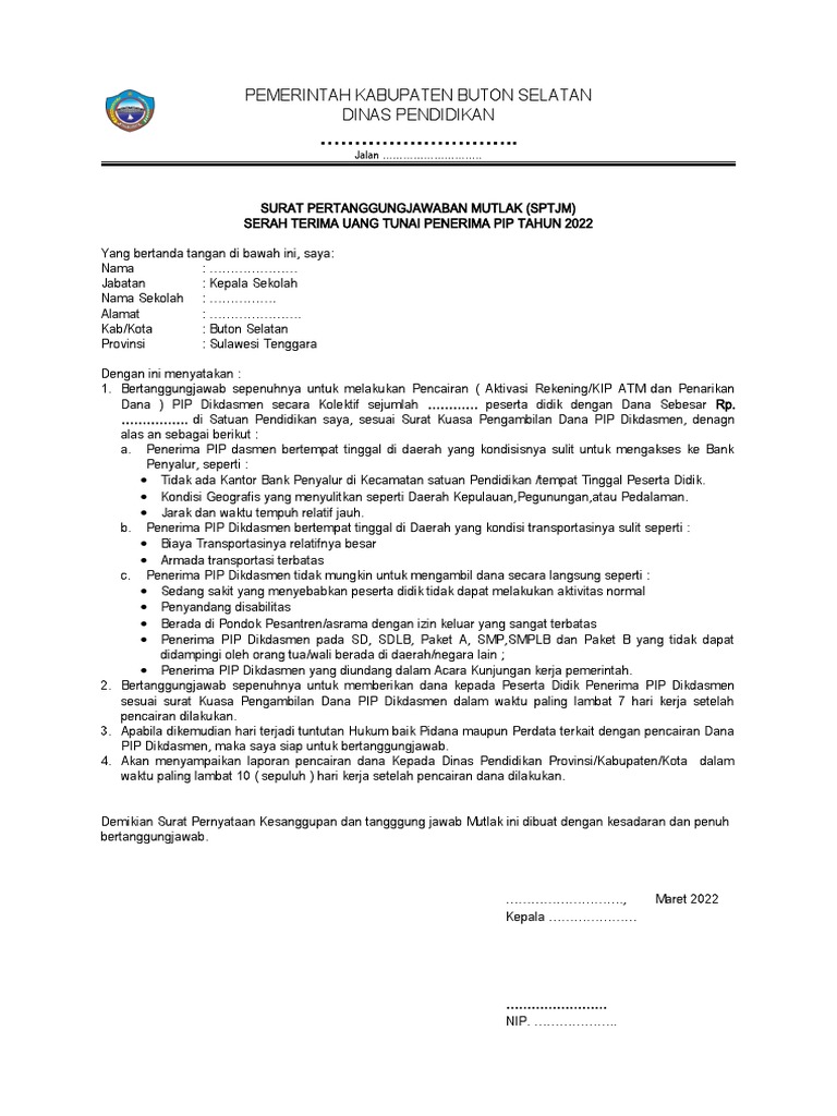 SPTJM Pip Baru | PDF