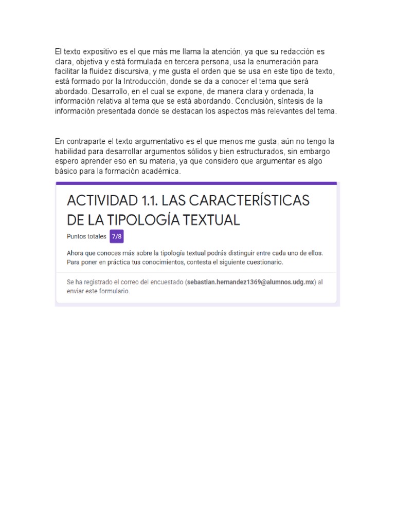Tipología Textual | PDF