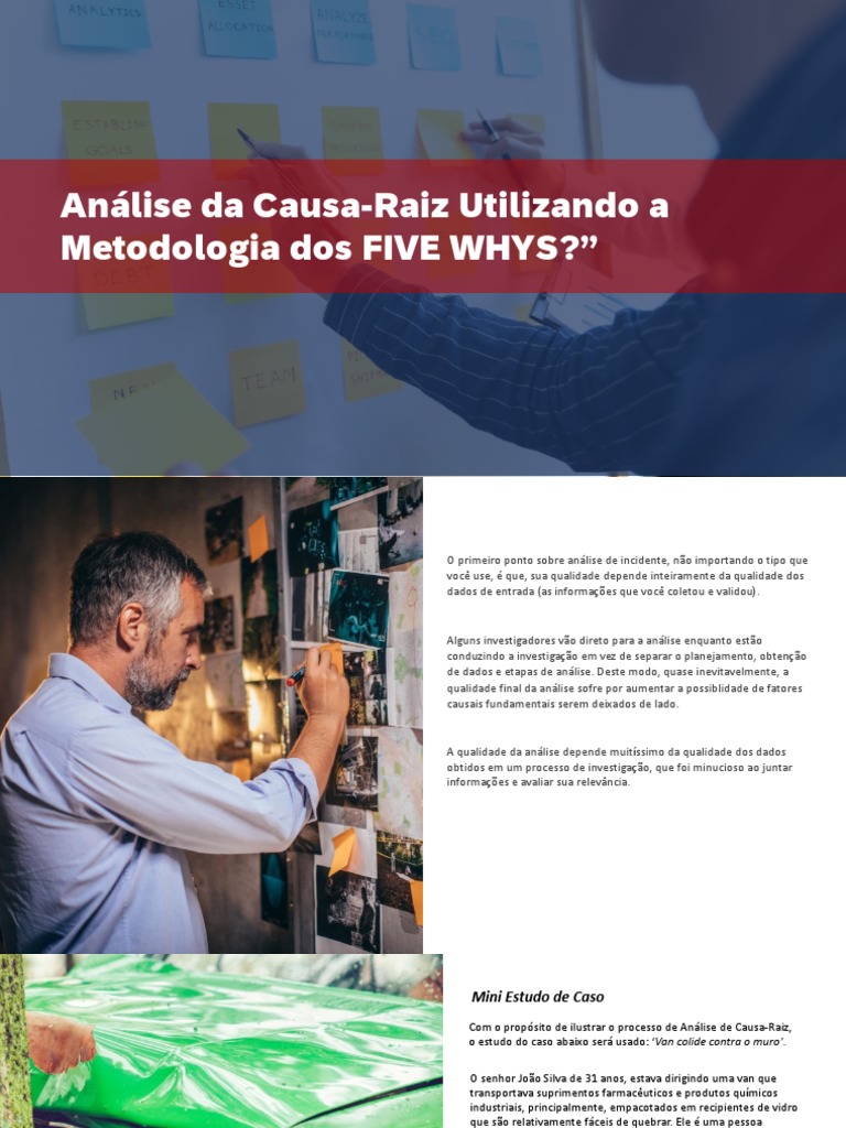 5 Whys Step Port | Download grátis PDF | Pensamento | Acidentes de trânsito