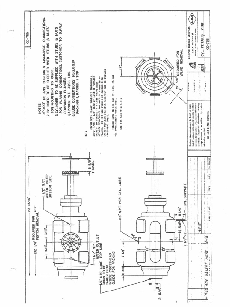 YK11F Ajax Cylinder 13'' | PDF