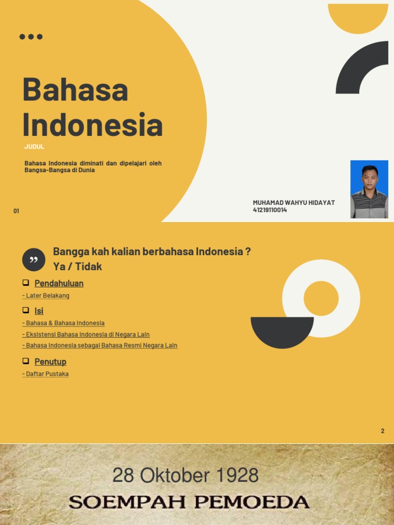 Bahasa Indonesia Diminati & Dipelajari Oleh Bangsa-Bangsa Lain | PDF ...