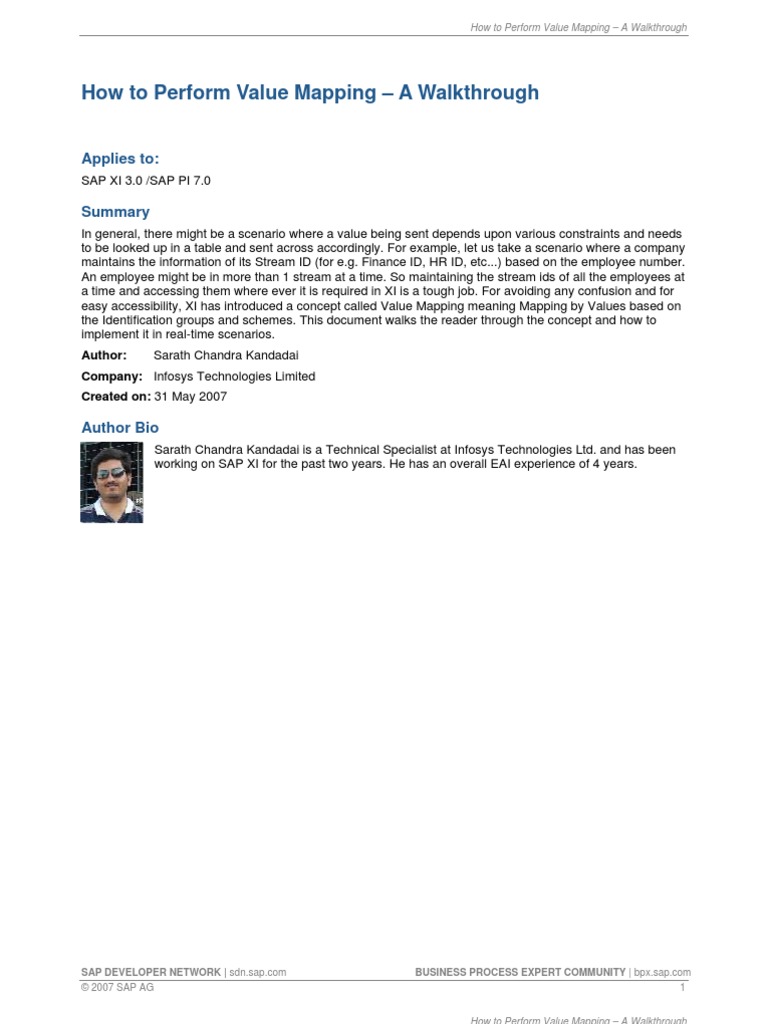 Value Mapping | PDF | Java (Programming Language) | Application Programming Interface