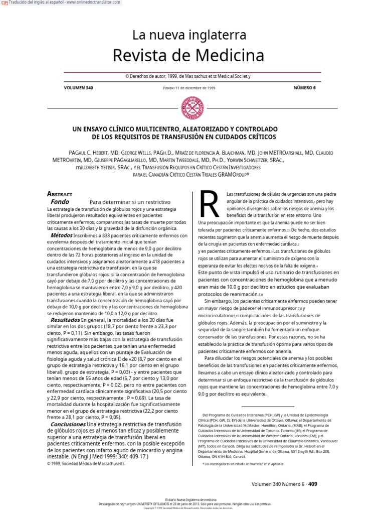 Depa 2.en - Es | PDF | Anemia | Hospital