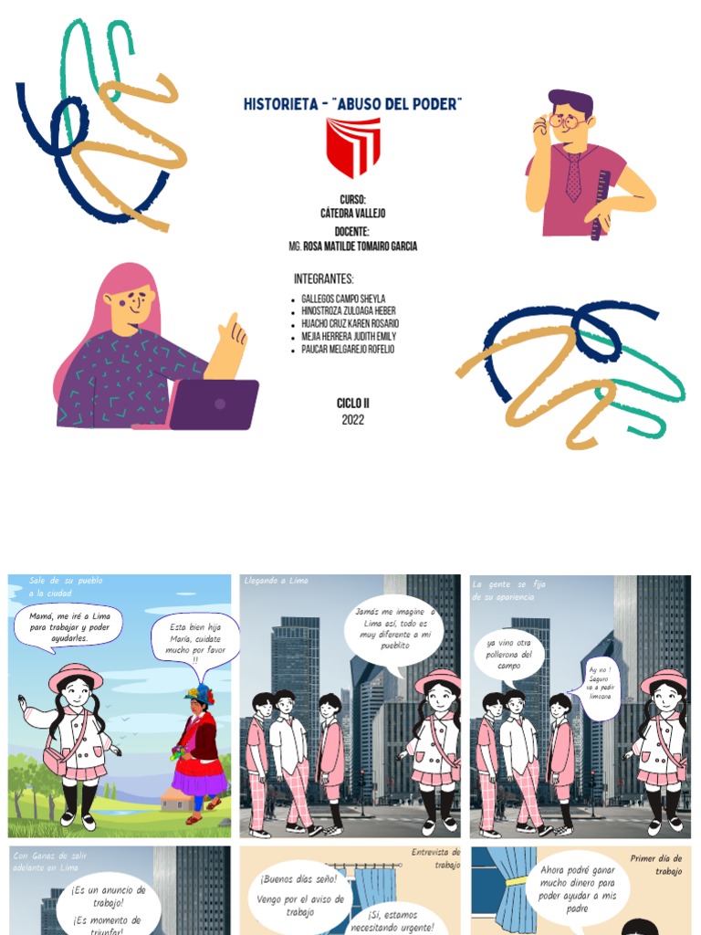 Historieta Abuso De Poder Pdf