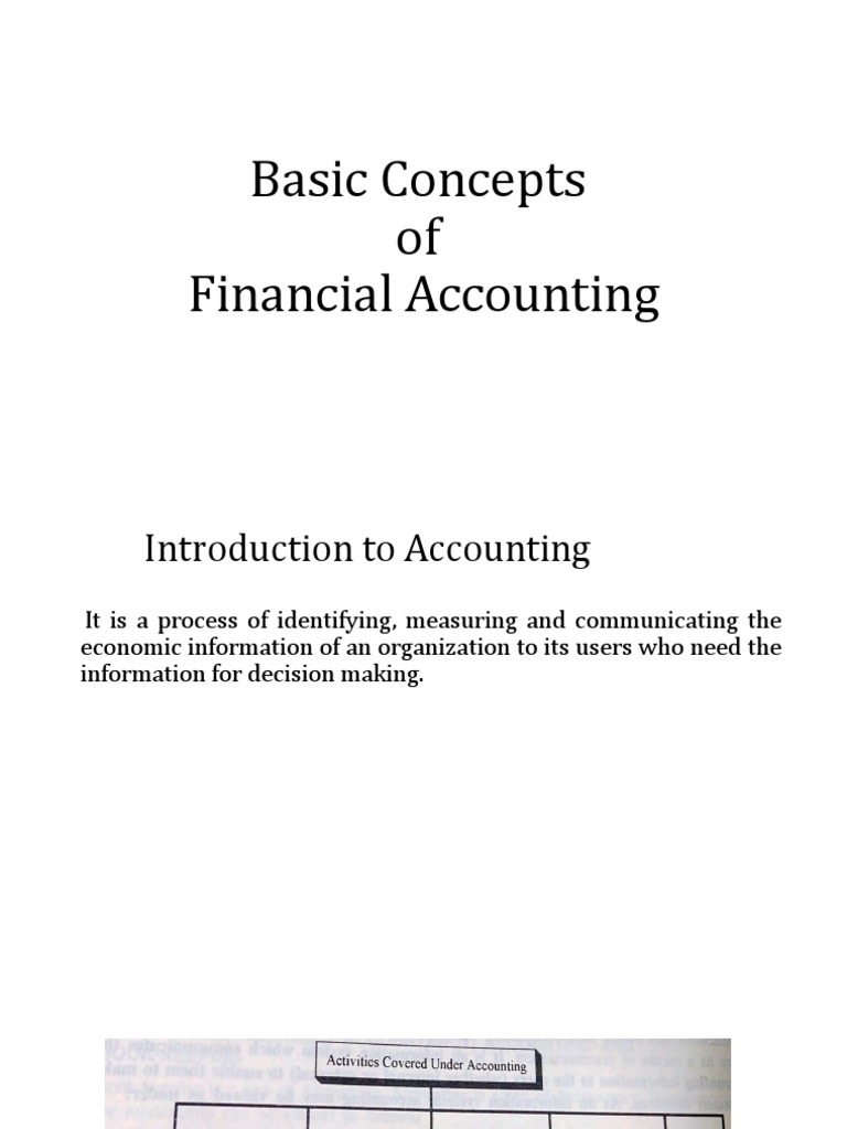 Introduction To Financial Accounting | PDF | International Financial ...
