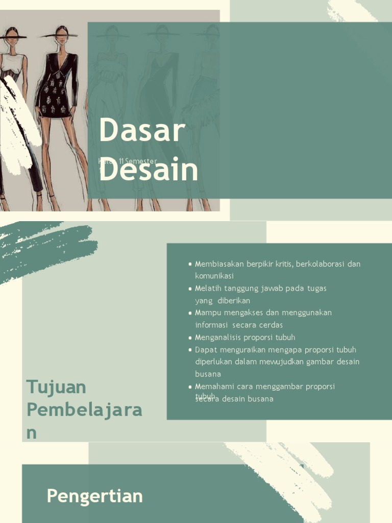 Dasar Desain Kelas 10 Proporsi 9 | PDF