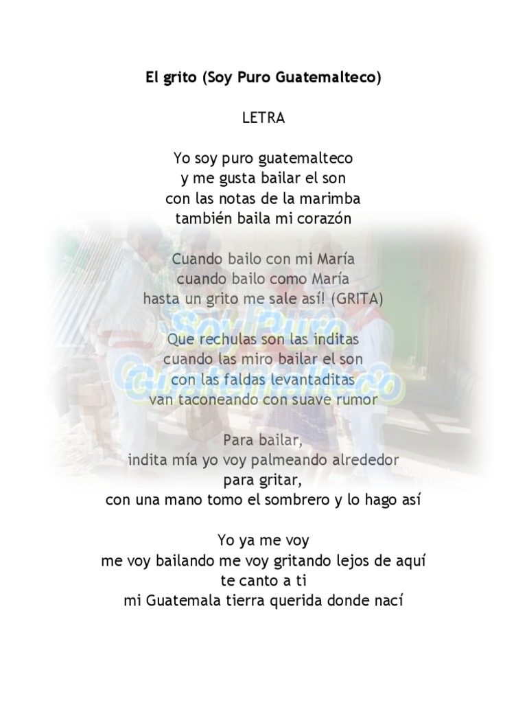 El Grito | PDF | Canciones