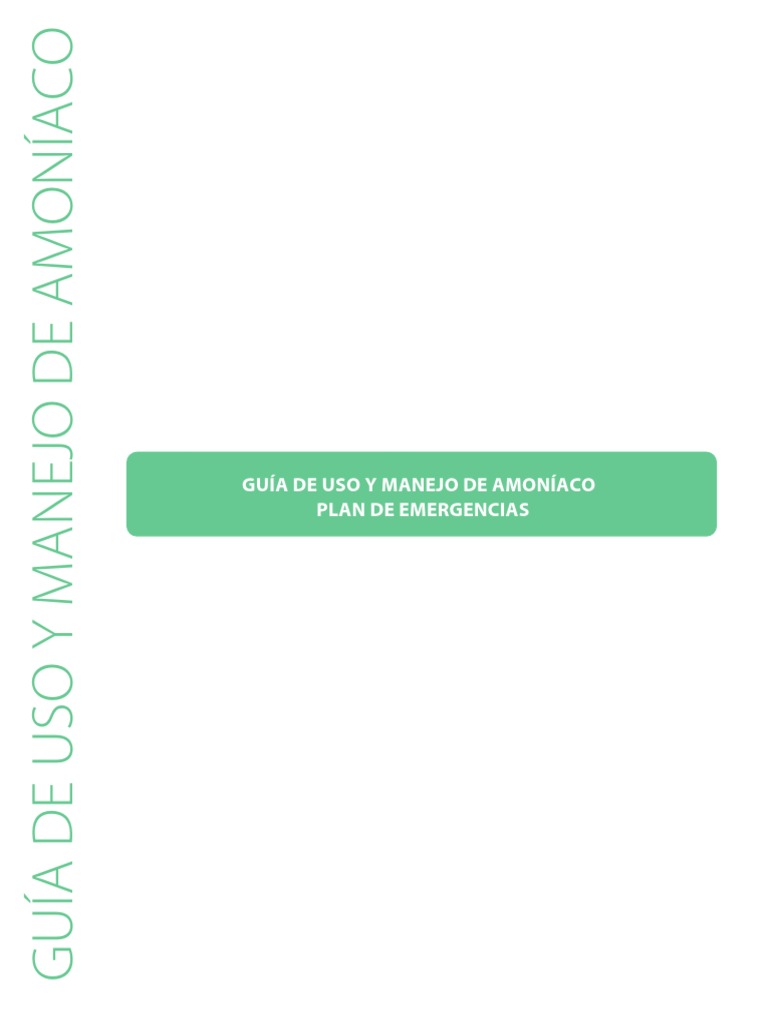 Guia Amoniaco | PDF | Amoníaco | Cloro