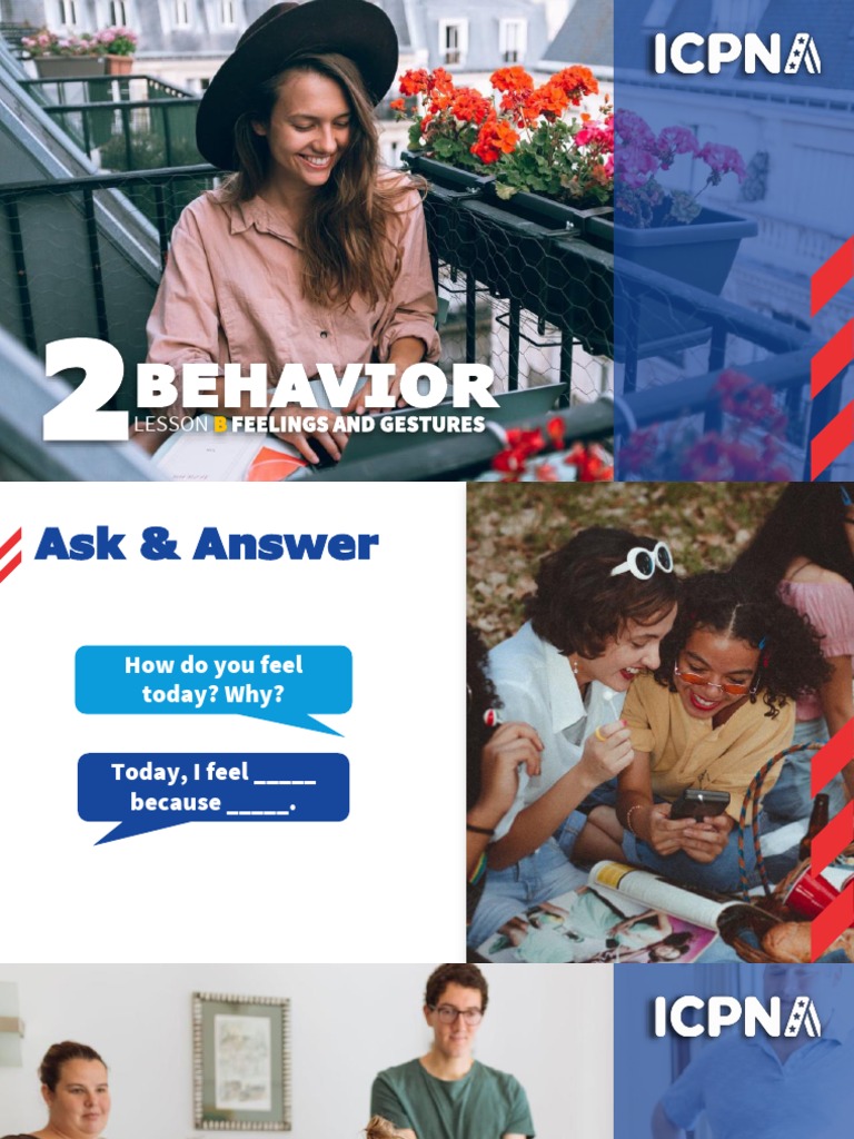 Unit 02 Behavior - Lesson B | PDF | Pronoun | Verb