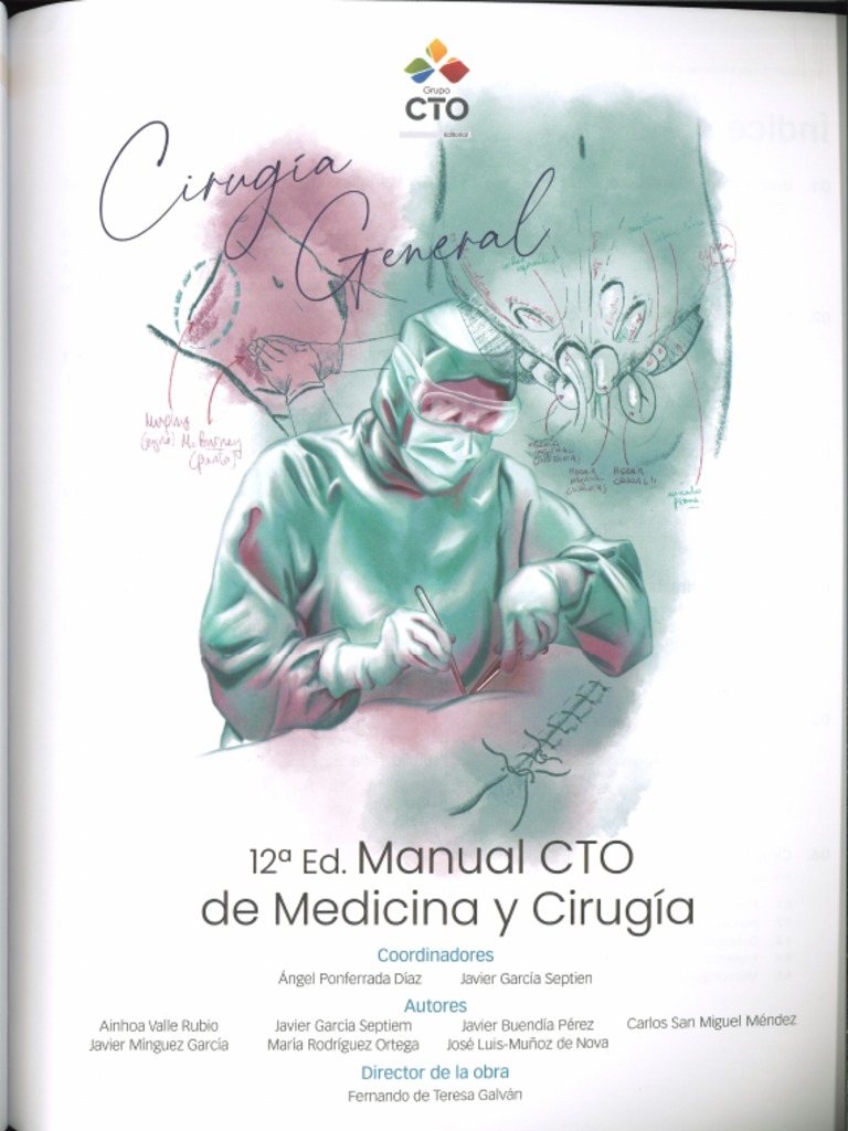 Cirugía General, 12 Edición CTO Medicina y Cirugía | PDF