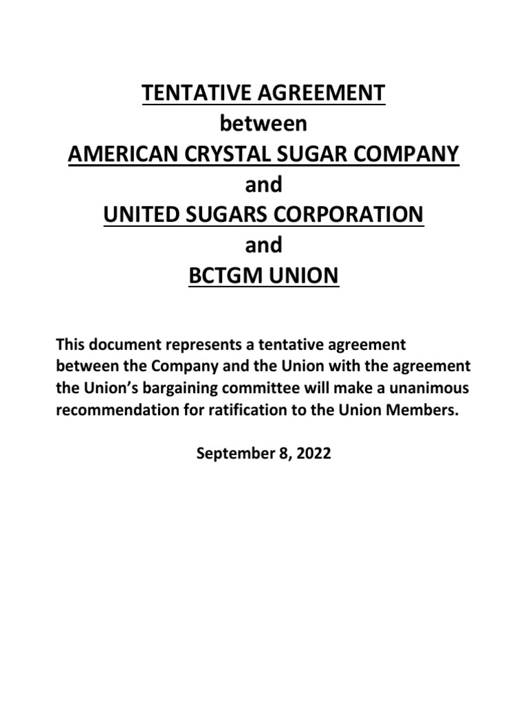 Final Tentative Agreement 9-8-2022 | PDF | Employment | Accrual