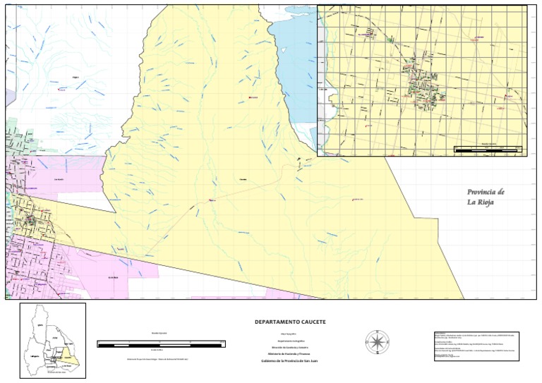 13 Caucete | PDF | Geodesia | Mapa