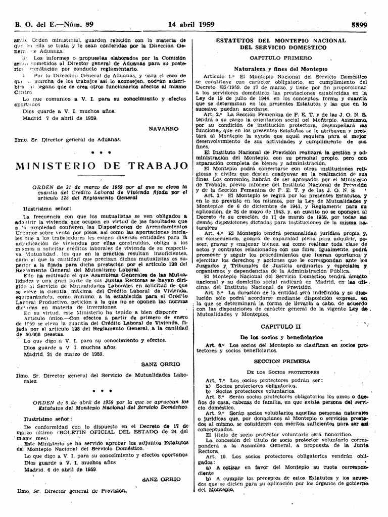 Montepio Regulacion | Descargar gratis PDF | Pensión | Cuidado de la salud