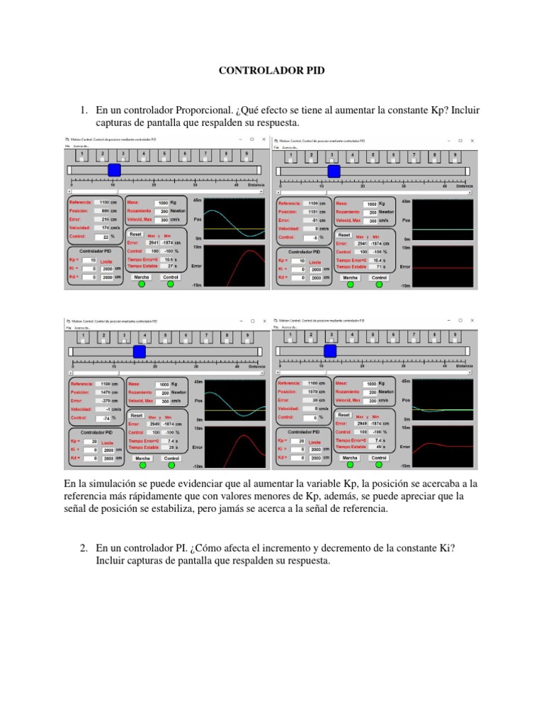 Controlador PID | PDF