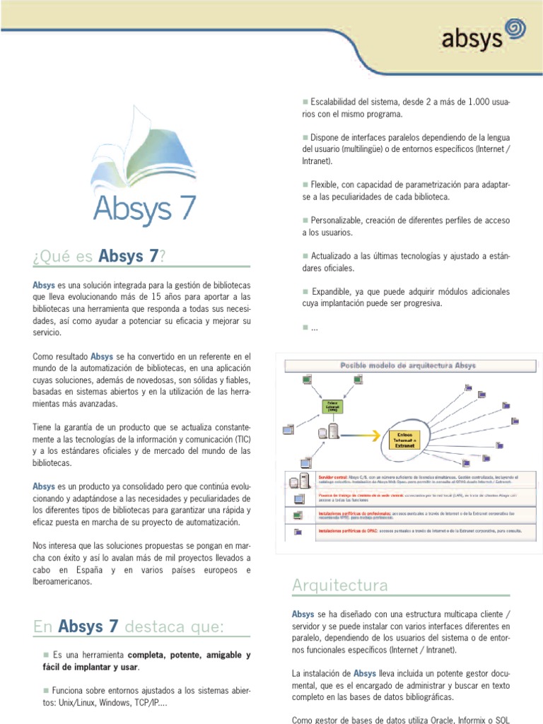 Absys | Internet | Servidor (Computación)