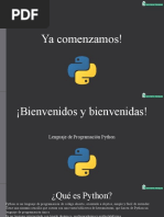 Introduccion A Python 3 | PDF | Objeto (informática) | Python (lenguaje ...