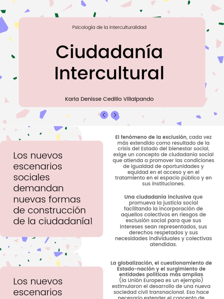 Ciudadanía Intercultural | PDF | Interculturalidad | Ciudadanía