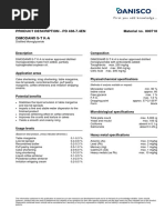Danisco Recodan CM | PDF | Mercury (Element) | Carbohydrates